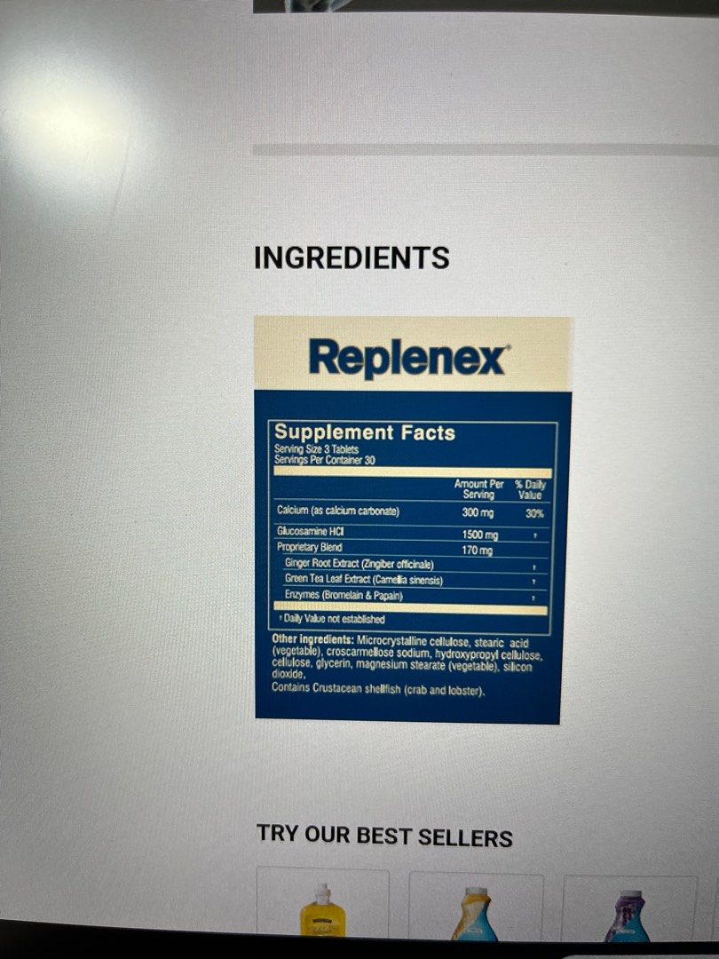Melaleuca Replenex, Health & Nutrition, Health Supplements, Vitamins & Supplements on Carousell