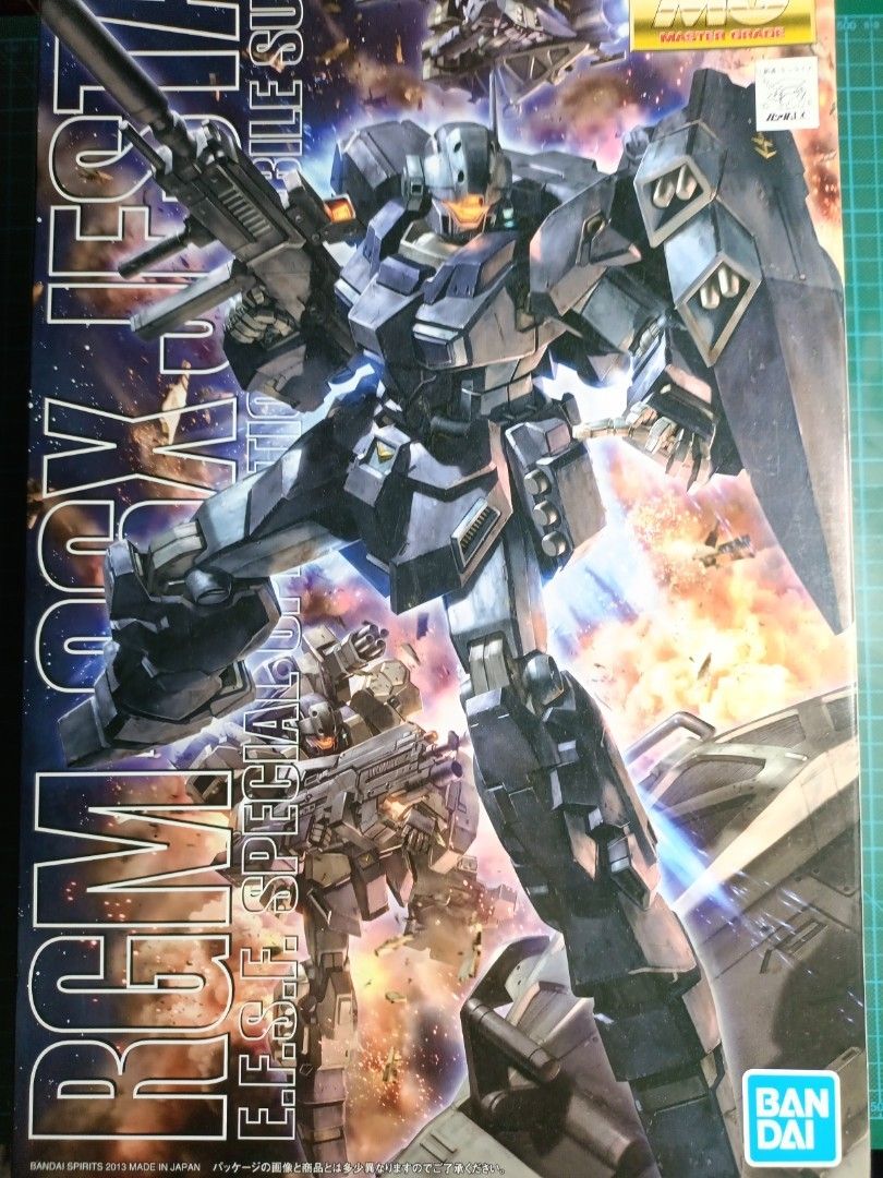 MG 1/100 RGM 96X JESTA Gundam gunpla model kit, Hobbies & Toys, Toys ...