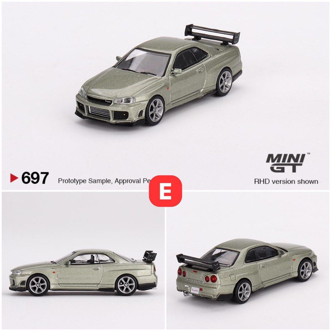 Minigt MINI GT 698 Nissan Skyline LBWK 700 BMW M3 696 Shelby GT500 693 ...
