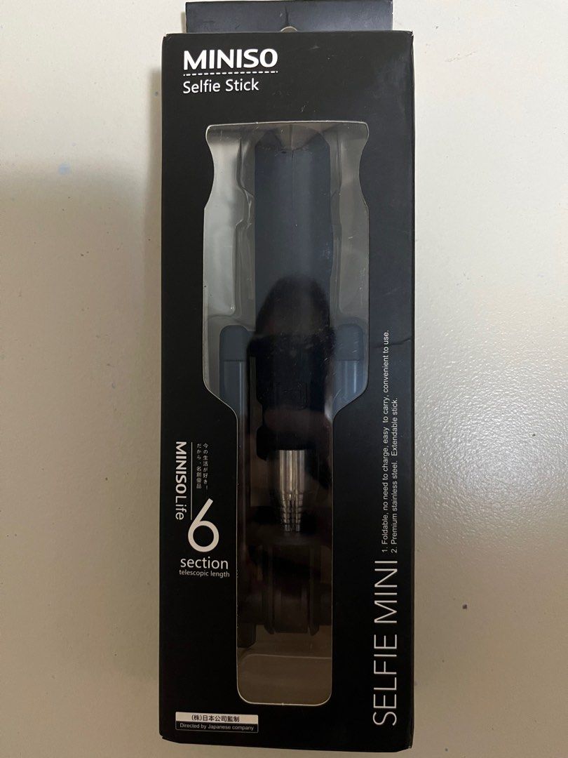 Miniso Life Selfie Stick, Hobbies & Toys, Travel, Travel Essentials ...