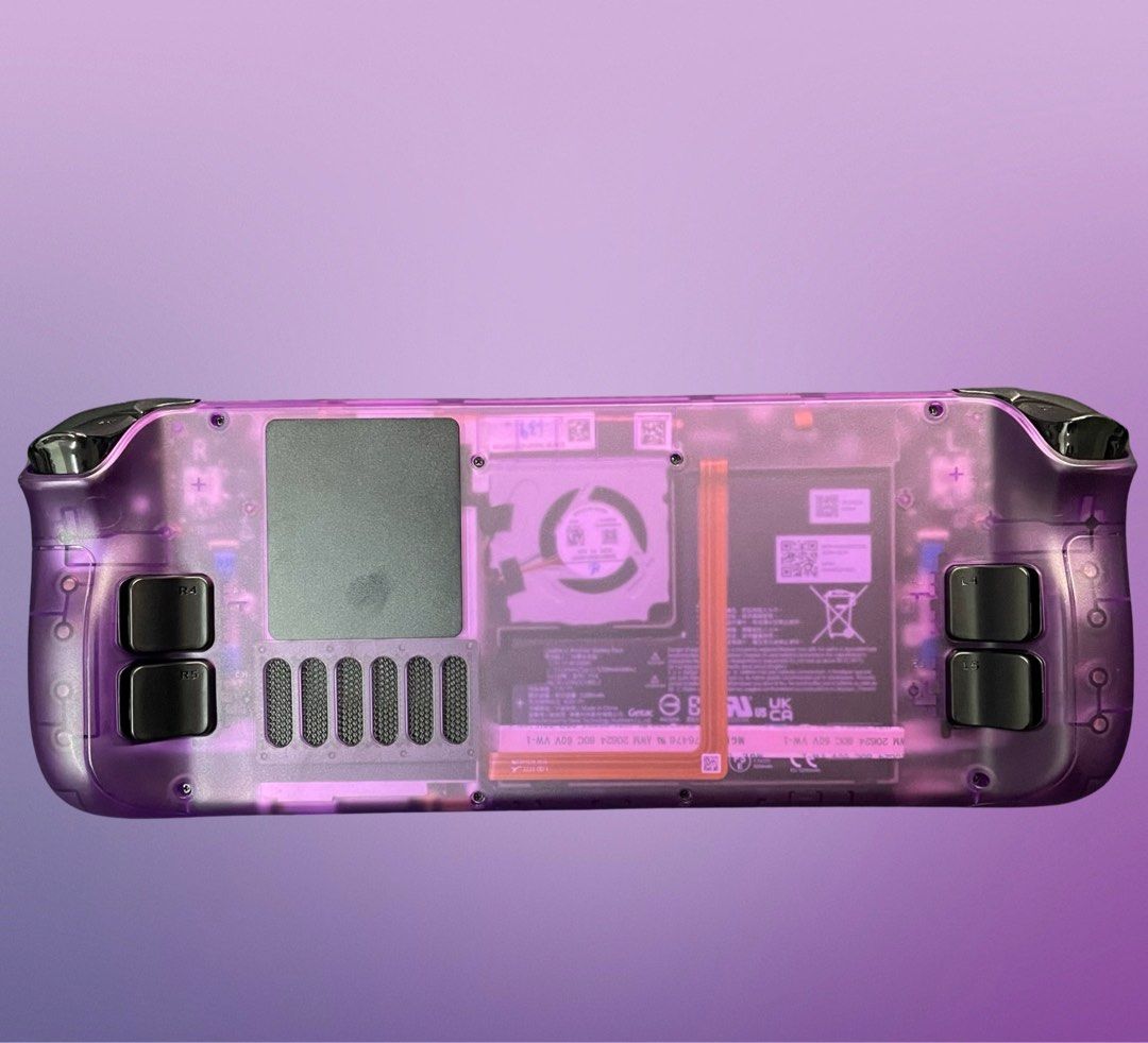 Steam Deck + 1TB + Transparent Shell, Video Gaming, Video Game Consoles ...