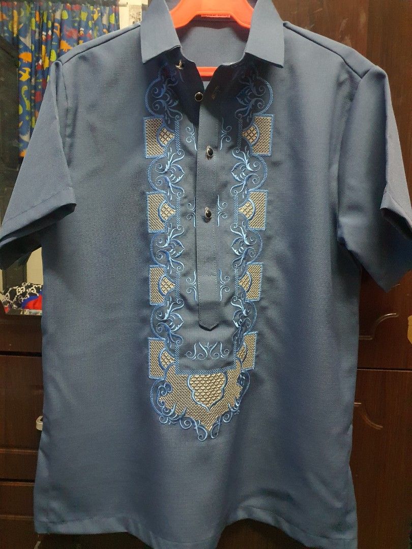Modern Barong Brandnew, Men's Fashion, Tops & Sets, Formal Shirts on ...