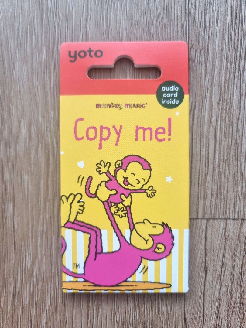 Monkey Music Copy Me! Yoto song card, Audio, Other Audio Equipment on ...