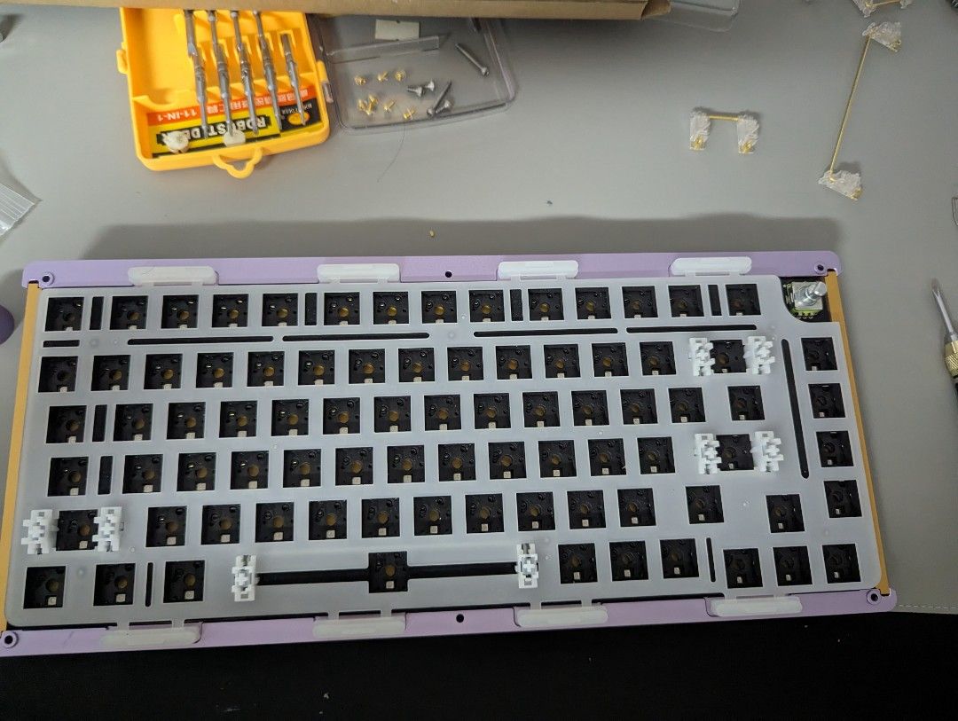 Monsgeek M1 Custom 75% Mechanical Keyboard Barebones, Computers & Tech ...