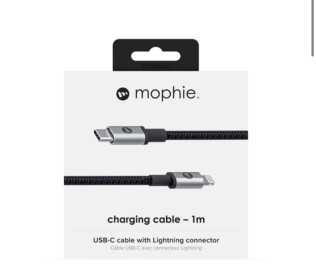 Mophie USB-C cable with Lightning connector, Computers & Tech, Parts ...