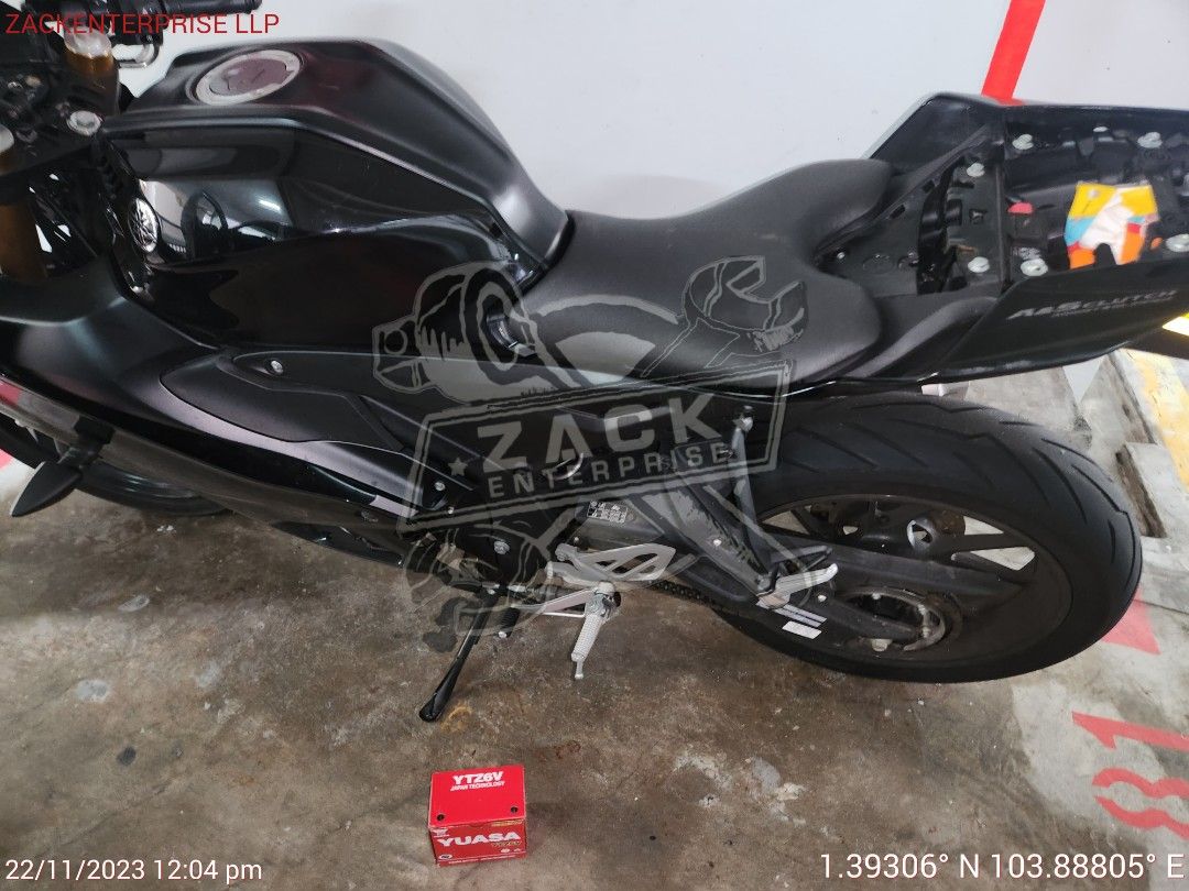 Motorcycle Battery Replacement Rescue and Recovery Yuasa Battery Jump ...