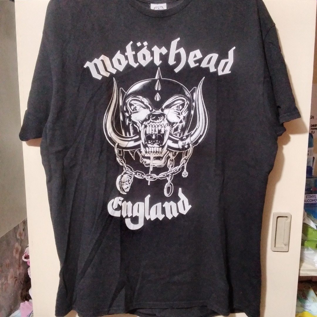Motorhead band tee, Men's Fashion, Tops & Sets, Tshirts & Polo Shirts ...