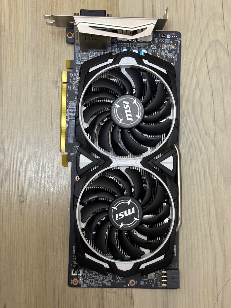 MSI Radeon RX580 ARMOR 8G OC, 電腦＆科技, 電腦周邊及配件, 電腦周邊產品 - Carousell