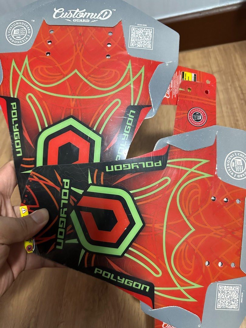 Mudguard Custom (Shorties) - Syncline C5 design x 2 (Gloss Finish ...