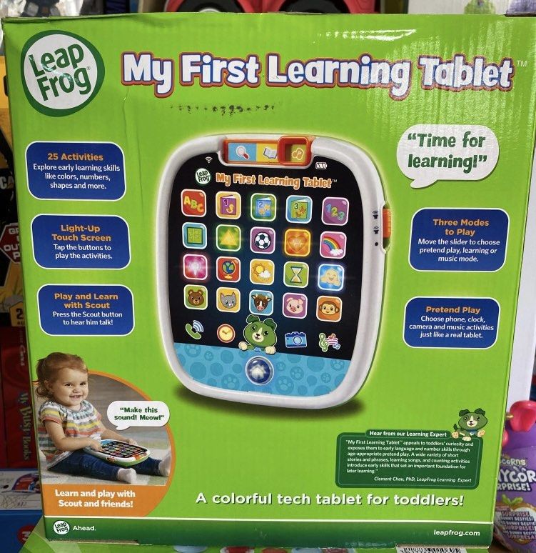My First Learning Tablet, Hobbies & Toys, Toys & Games on Carousell