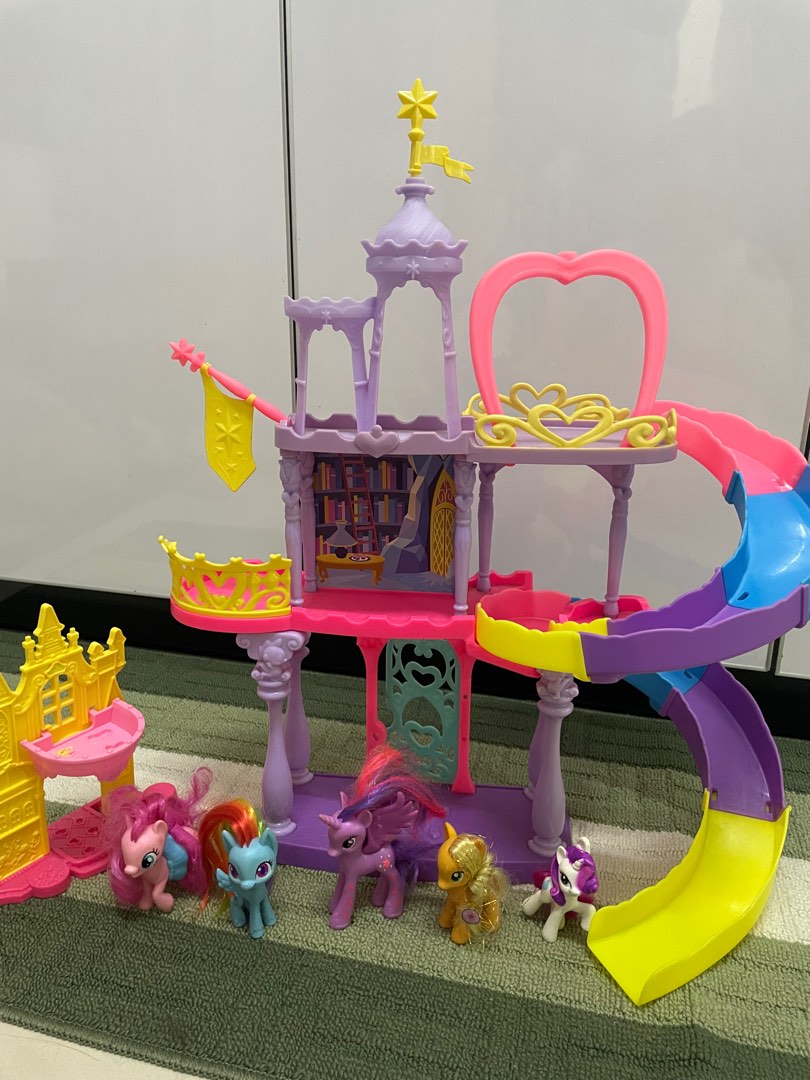 My little pony castle playseg dollhouse toys, Hobbies & Toys, Toys ...