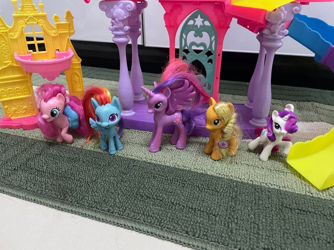 My little pony castle playseg dollhouse toys, Hobbies & Toys, Toys ...