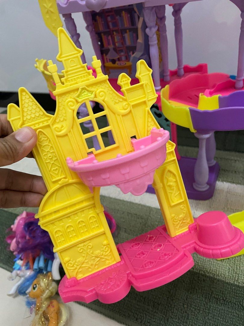 My little pony castle playseg dollhouse toys, Hobbies & Toys, Toys ...