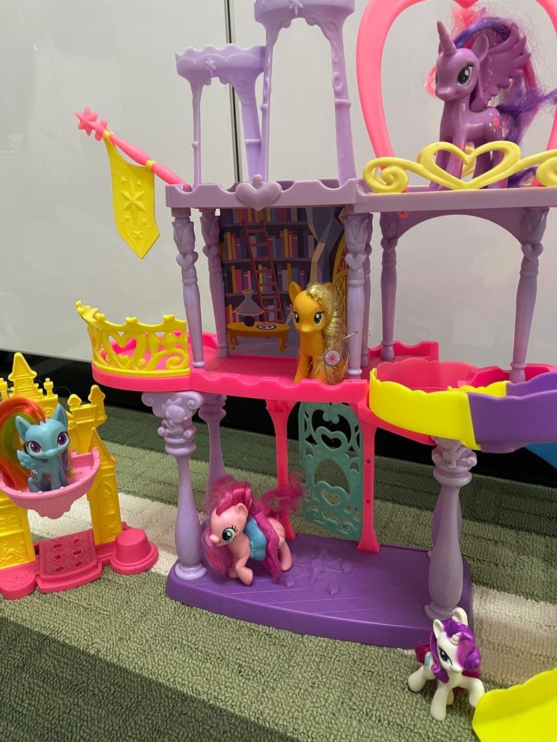 My little pony castle playseg dollhouse toys, Hobbies & Toys, Toys ...