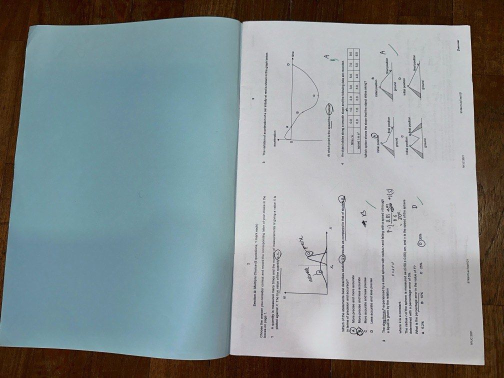 Nanyang JC 9749 H2 Physics JC1 Class Test 1 Past Year Papers 2018 ...