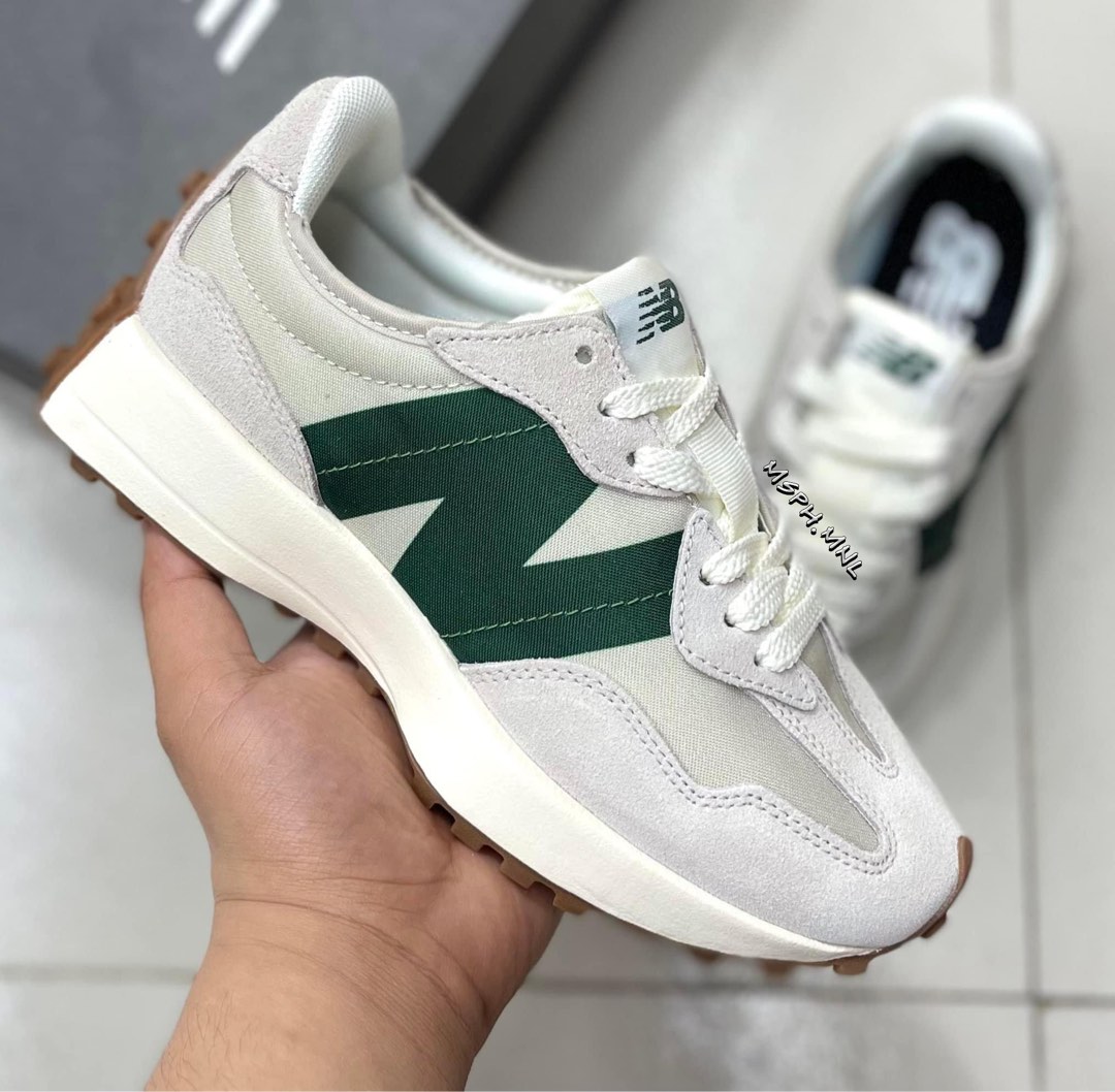 NB8 327 Moonbeam Nori, Women's Fashion, Footwear, Sneakers on Carousell