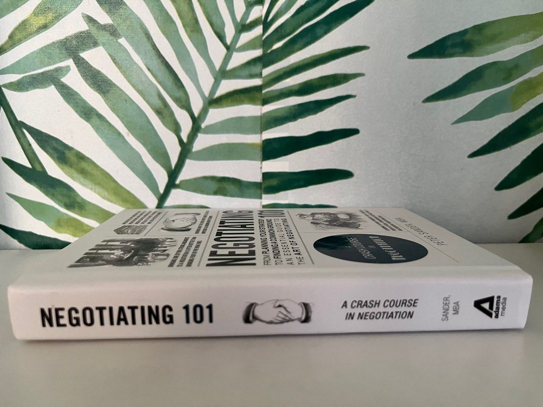Negotiating 101 by Peter Sander, MBA, Hobbies & Toys, Books & Magazines, Fiction & Non-Fiction ...