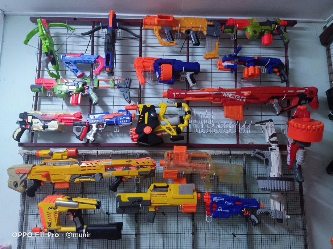 Nerf collections, Hobbies & Toys, Toys & Games on Carousell