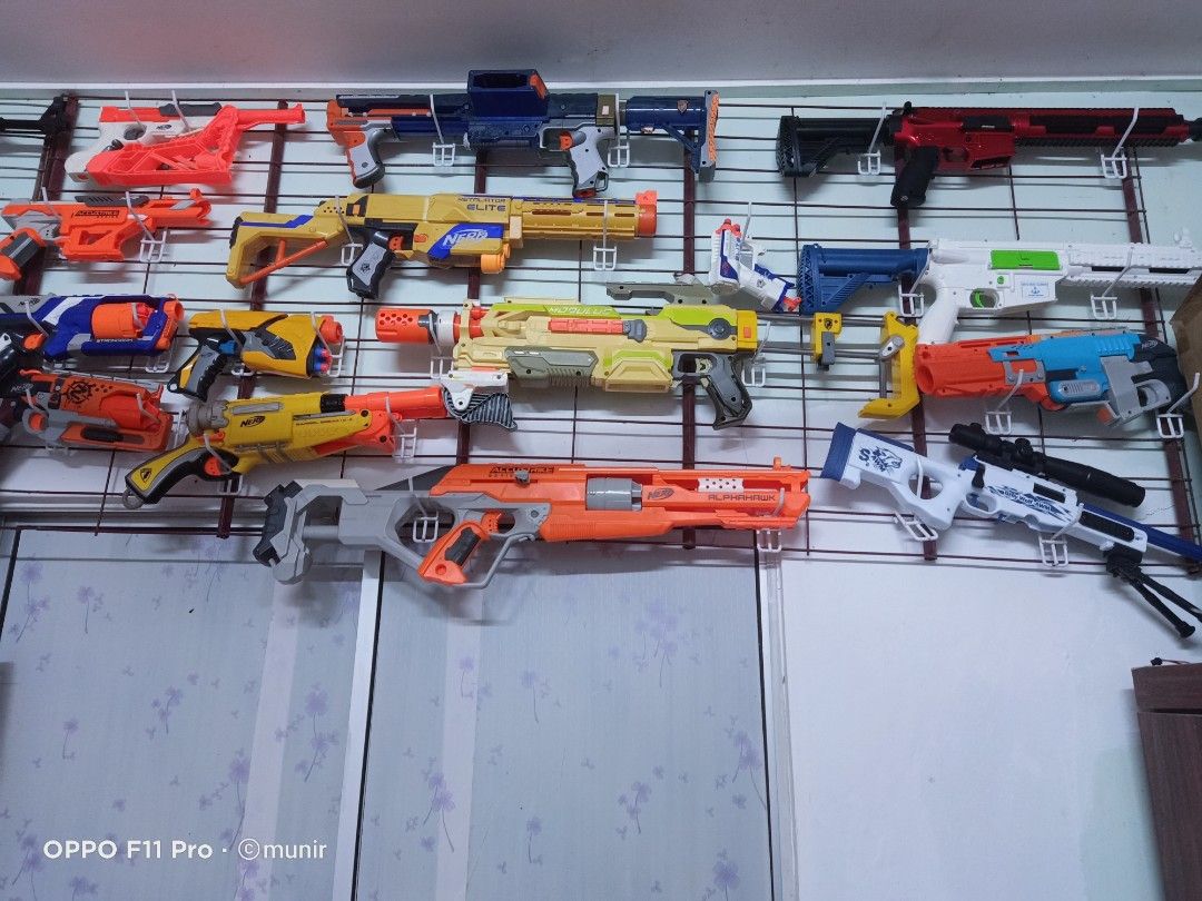 Nerf collections, Hobbies & Toys, Toys & Games on Carousell