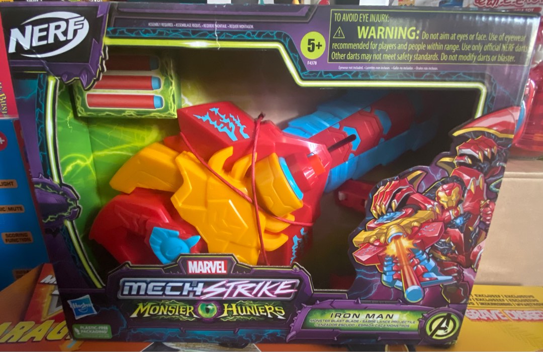 Nerf x Marvel Monster Hunters, Hobbies & Toys, Toys & Games on Carousell