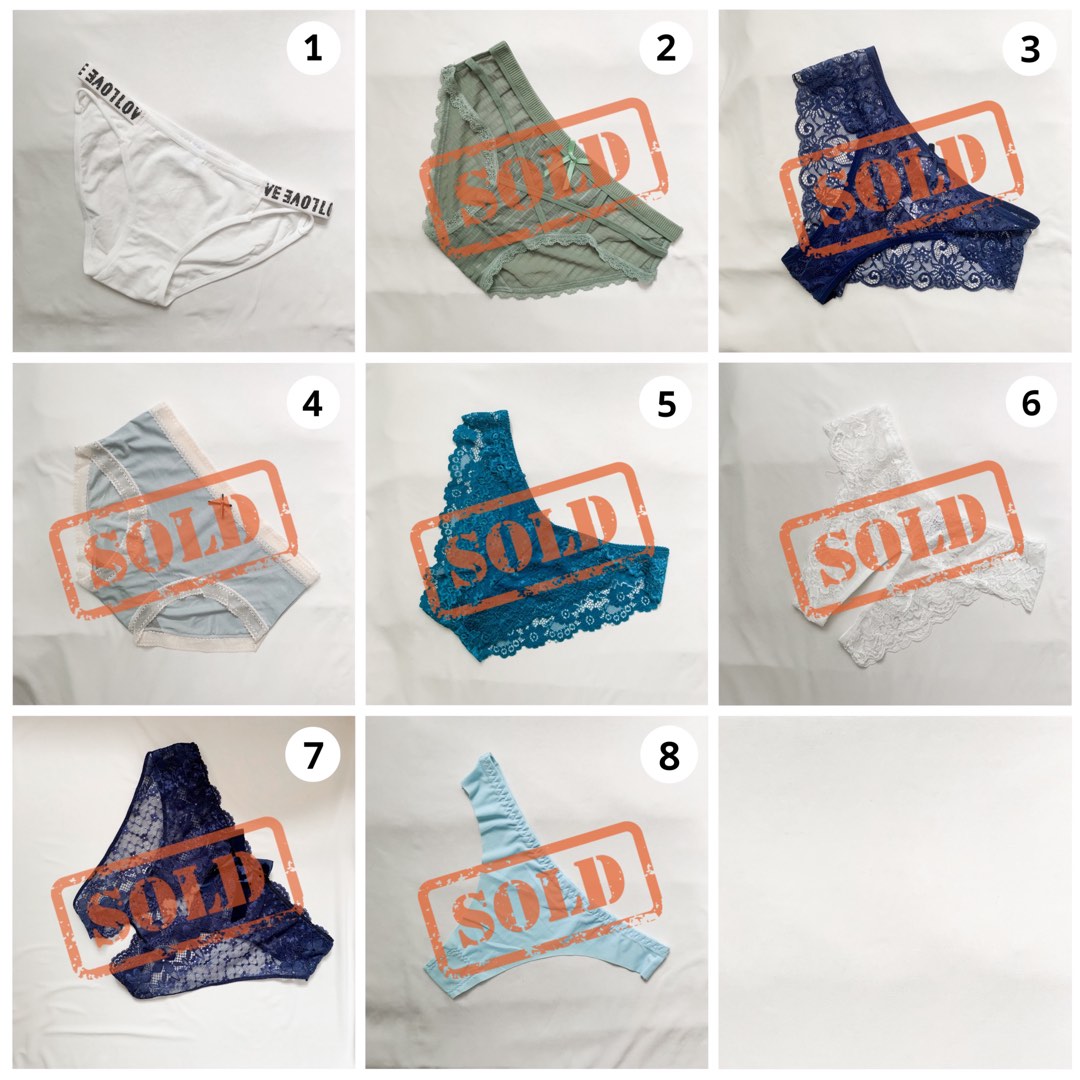 (New & Preloved) - Underwear / Panty / Cd / Celana Dalam / Thong / G String / Bra, Fesyen Wanita ...