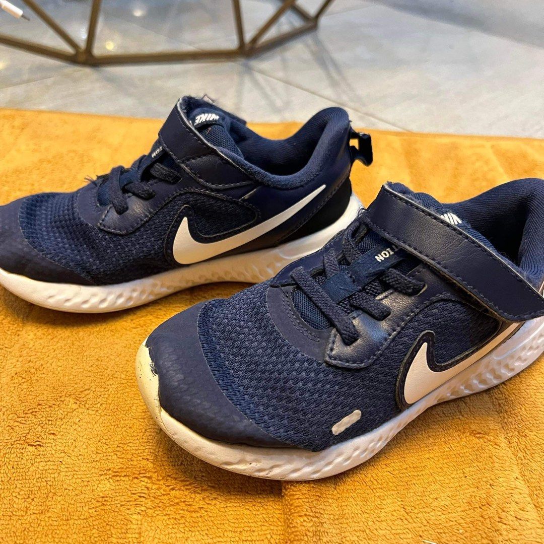 NIKE blue sneaks for kids UK 11.5, Babies & Kids, Babies & Kids Fashion on Carousell