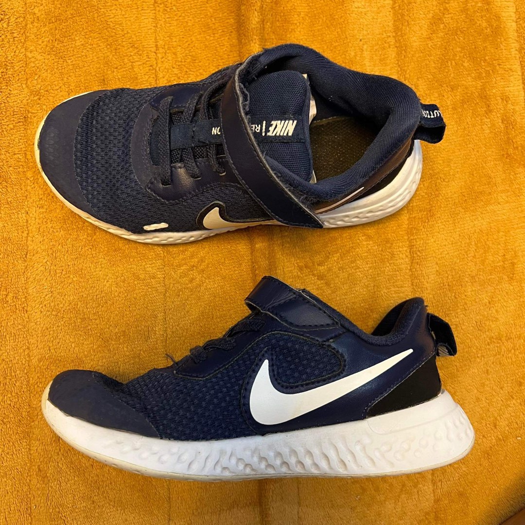 NIKE blue sneaks for kids UK 11.5, Babies & Kids, Babies & Kids Fashion ...