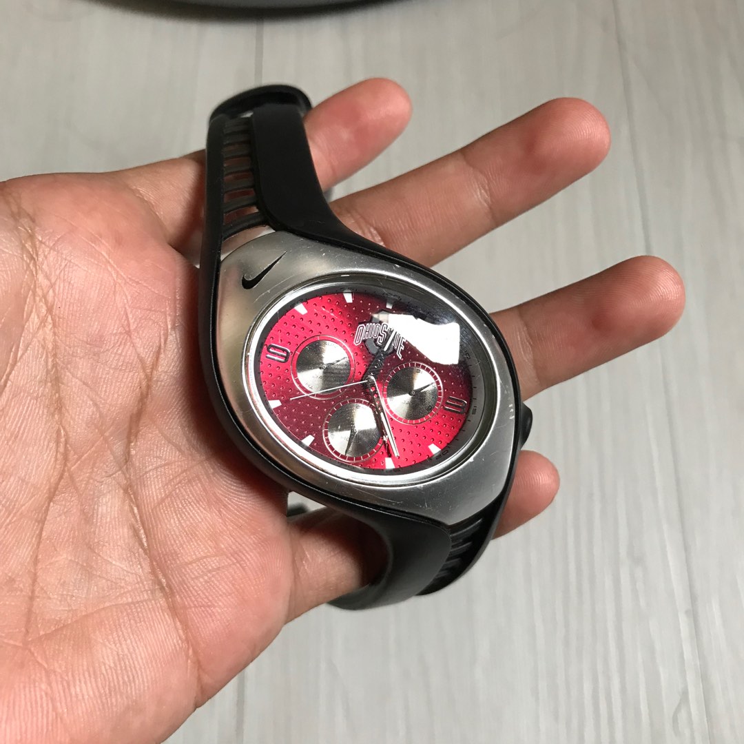 nike triax ohio state watch, Men's Fashion, Watches & Accessories ...