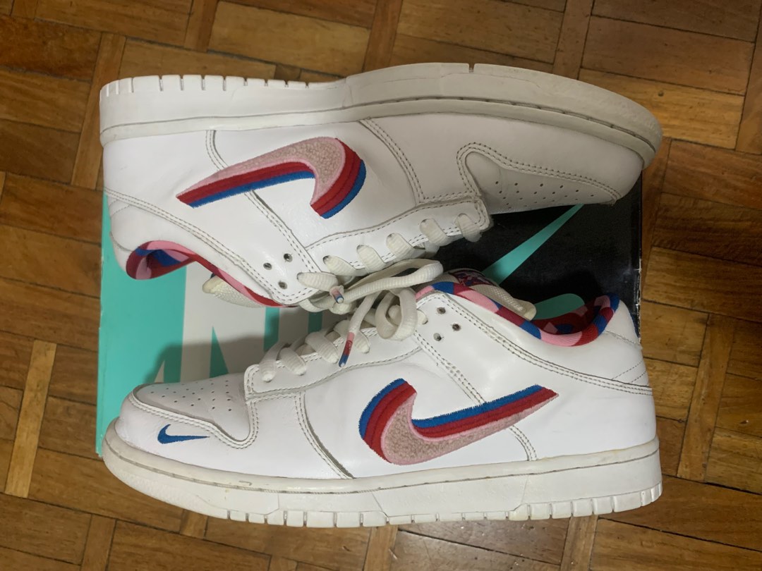 Nike X Parra SB Dunk Low, Men's Fashion, Footwear, Sneakers on Carousell