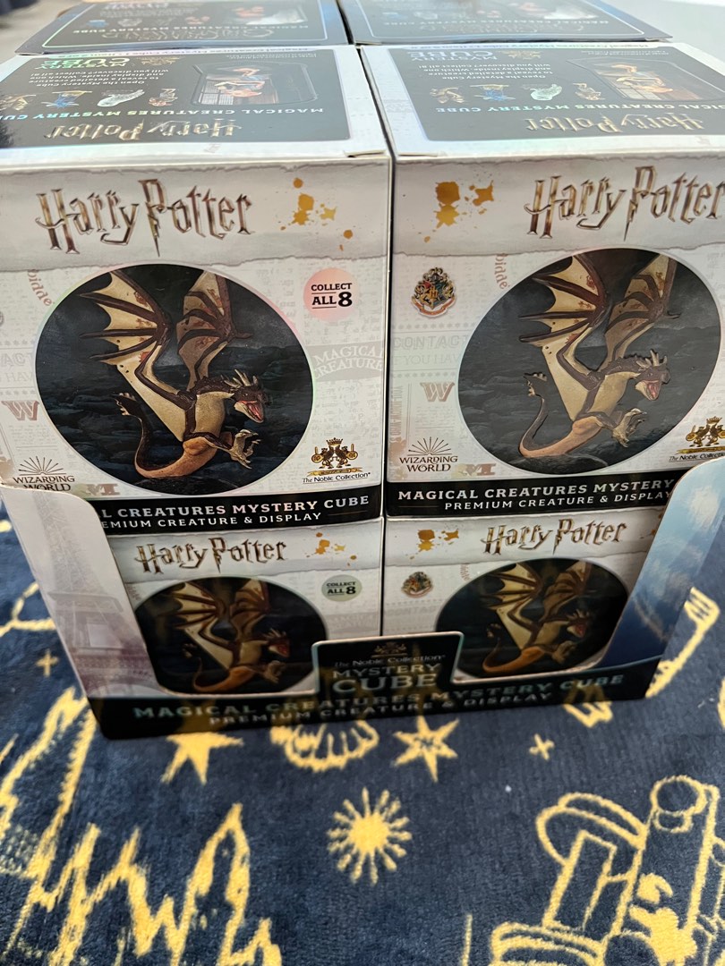 Noble collection Harry Potter mystery creatures figure set, Hobbies ...