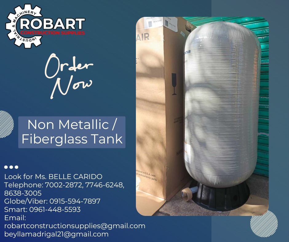 Non Metallic / Fiberglass Tank, Commercial & Industrial, Construction ...