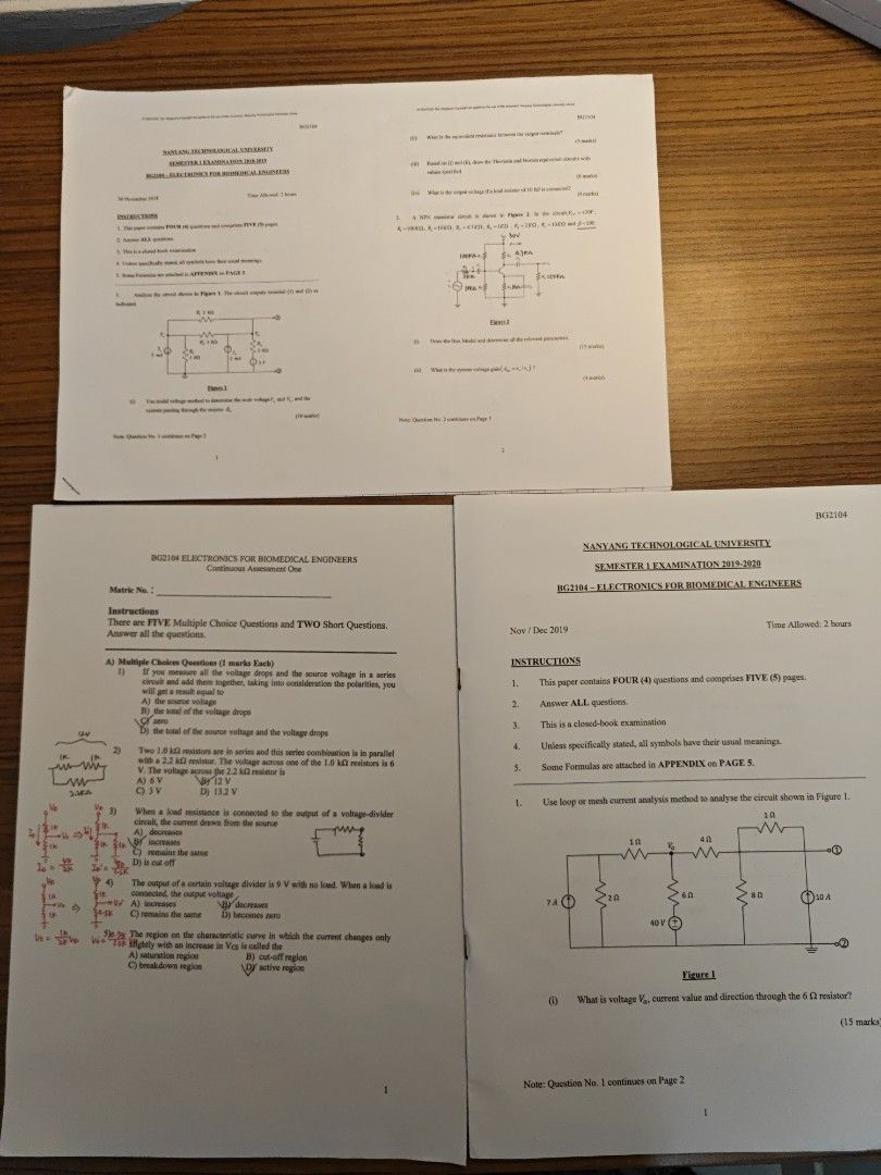 NTU BG2104 Leture Notes, Tutorials and Past Year Papers, Hobbies & Toys ...