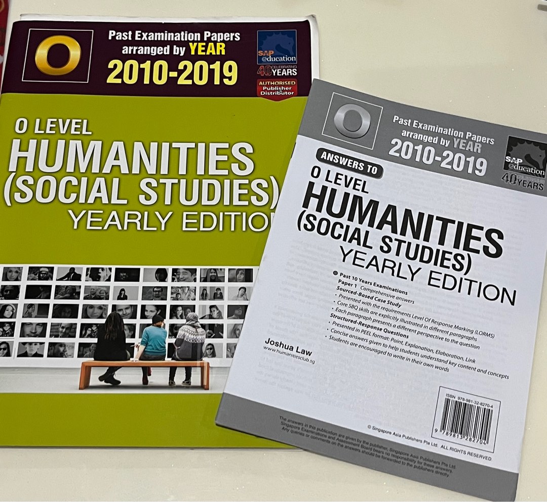 O level humanities social studies yearly edition, Hobbies & Toys, Books ...