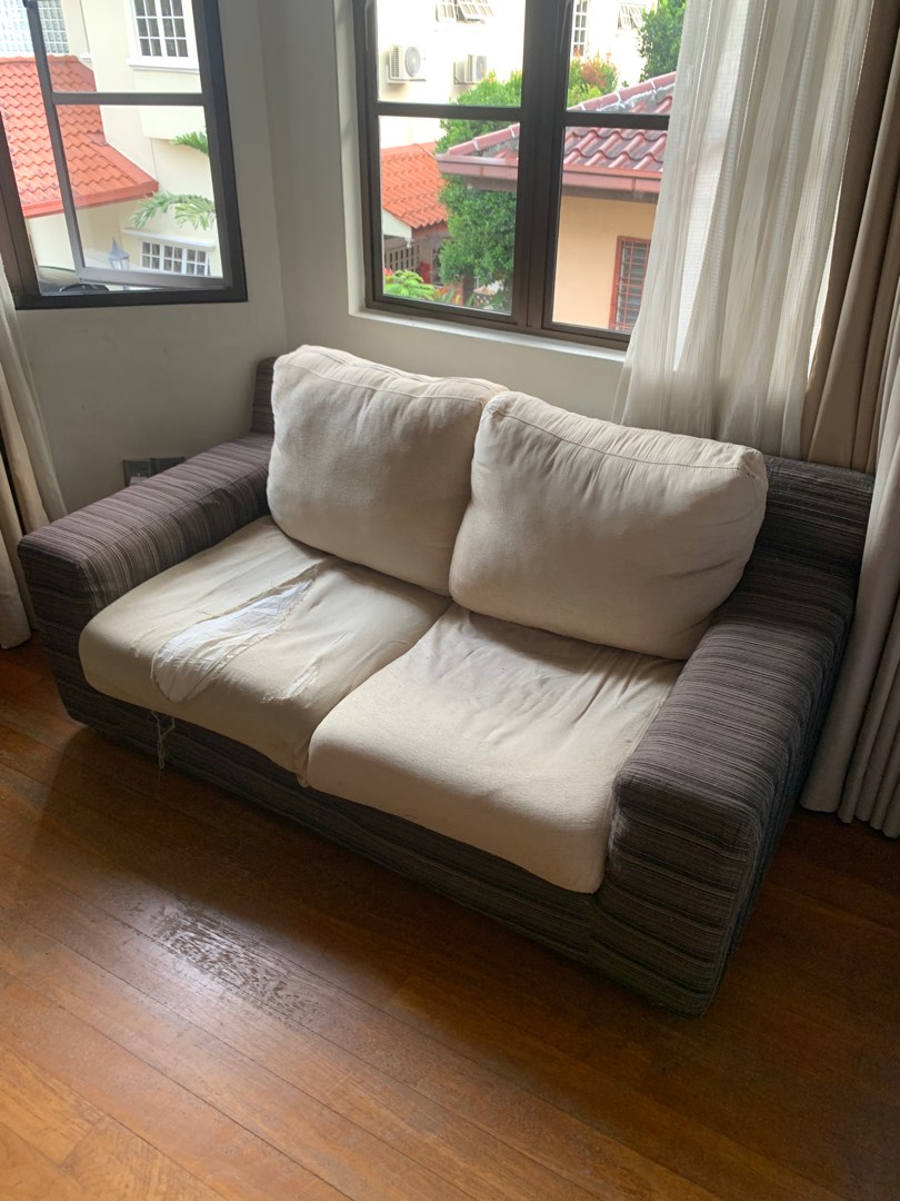 Old Sofa for STEAL, Furniture & Home Living, Furniture, Sofas on Carousell