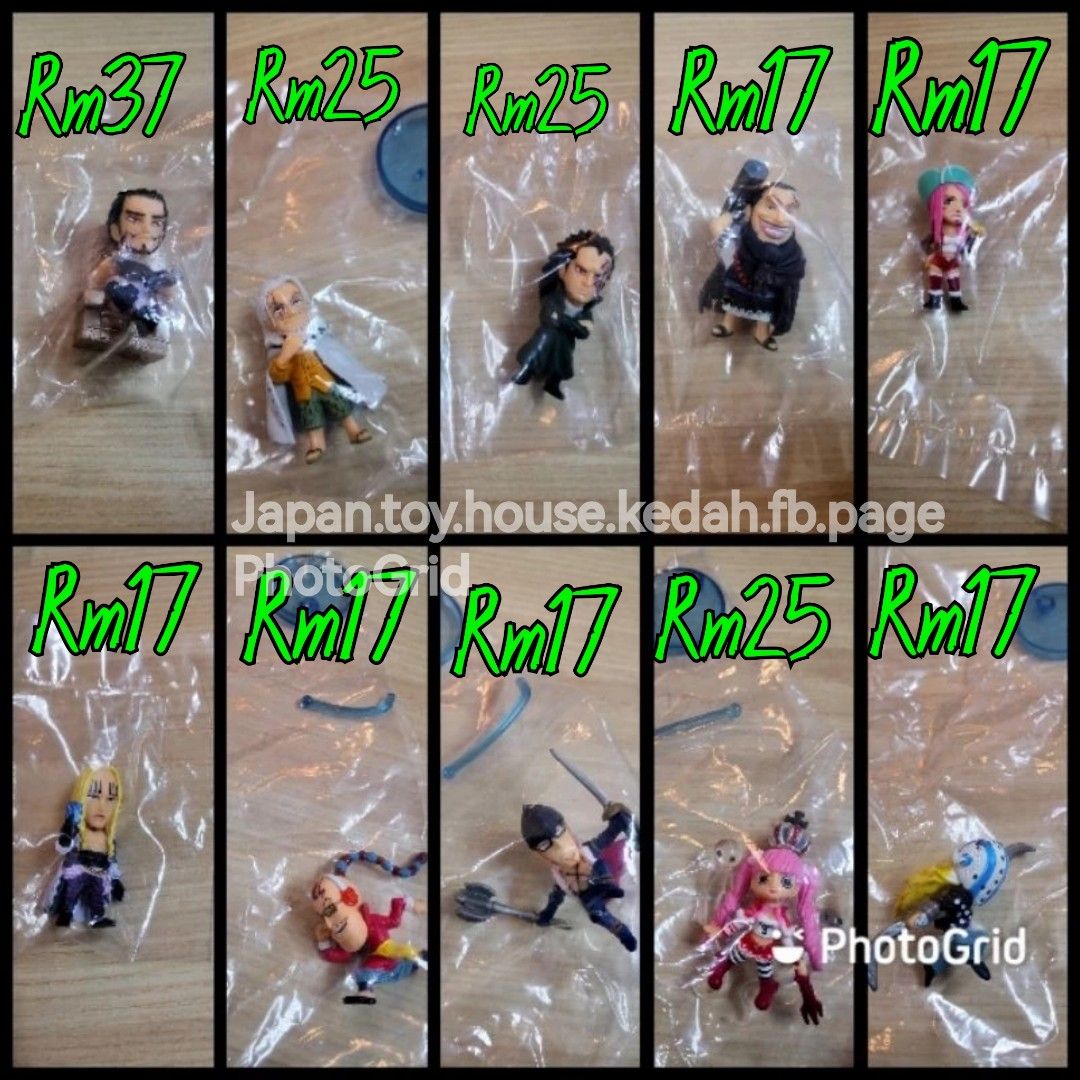 One piece mini figure Dragon Mihawk Rayleigh bonnie Appo Drake Perona ...