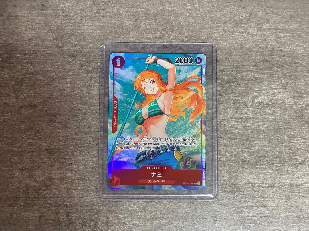 One Piece TCG OP01 Nami, Hobbies & Toys, Toys & Games on Carousell