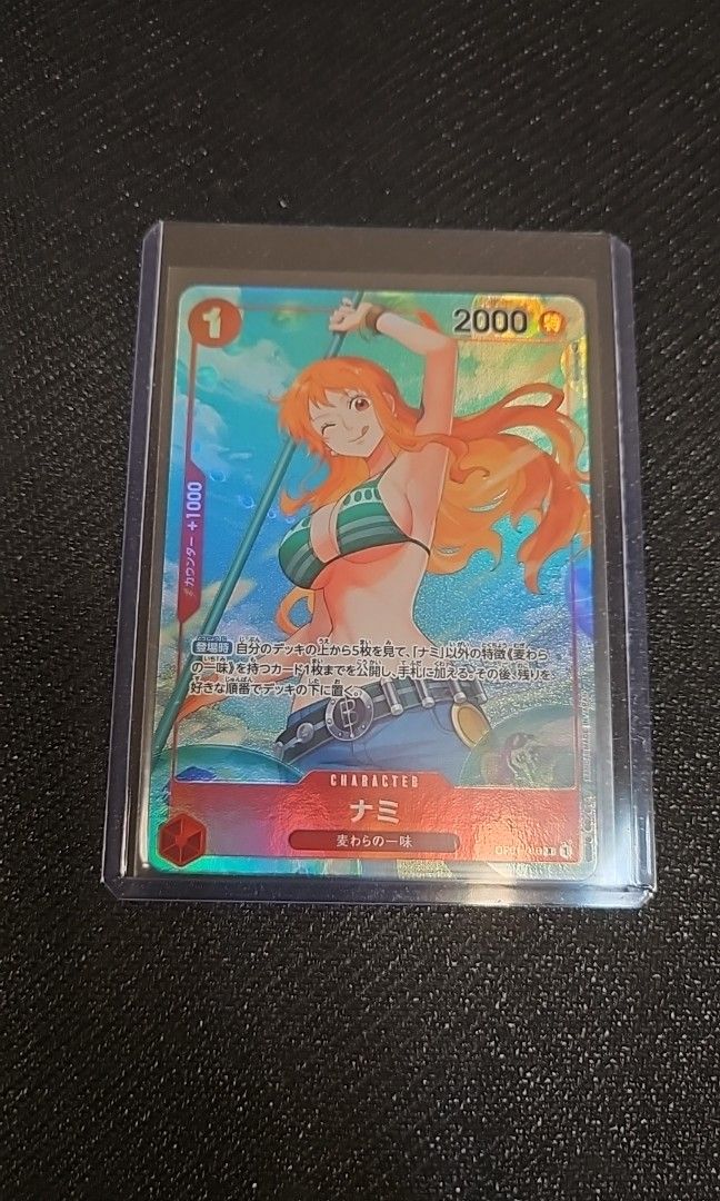 OP01 NAMI AA ONE PIECE TCG, Hobbies & Toys, Toys & Games on Carousell