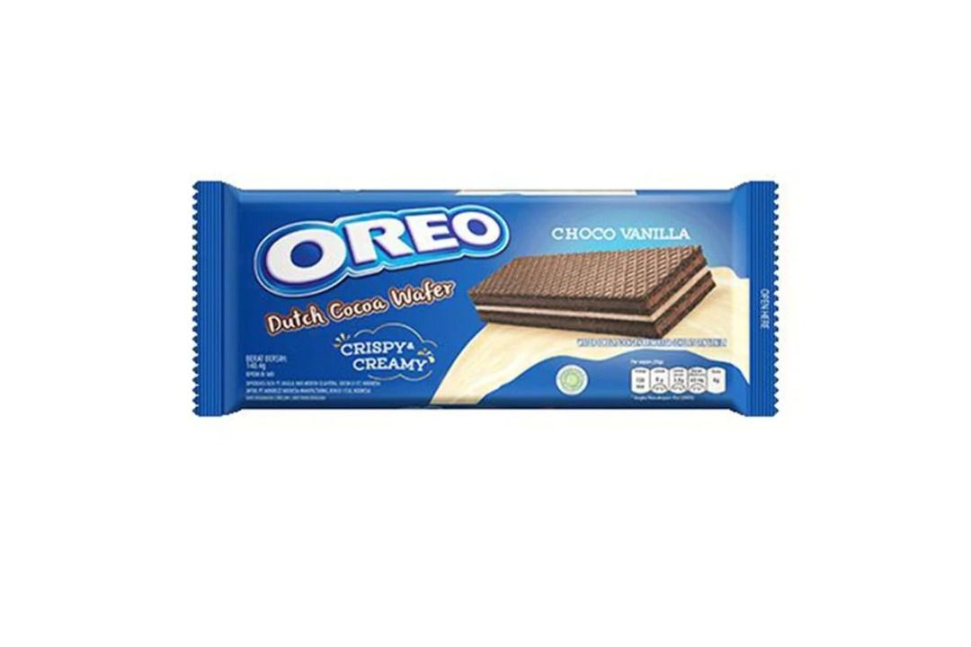 Oreo Crispy & Creamy Double Choco Dutch Cocoa Wafer | Vanilla Wafer 140 ...