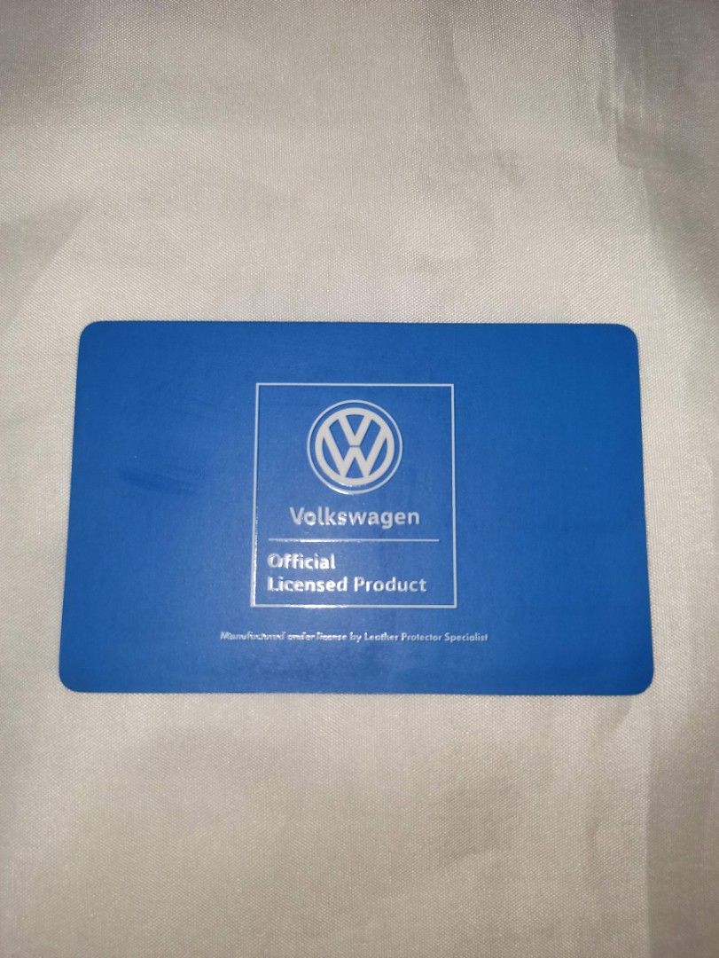 Original Volkswagen Dark Brown Genuine Leather RFID Wallet, Men's ...