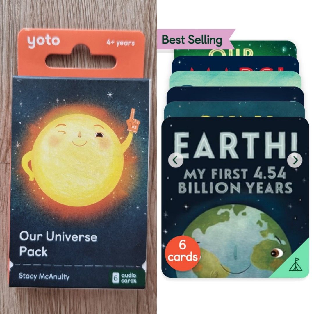 Our Universe Pack Yoto cards, Audio, Other Audio Equipment on Carousell