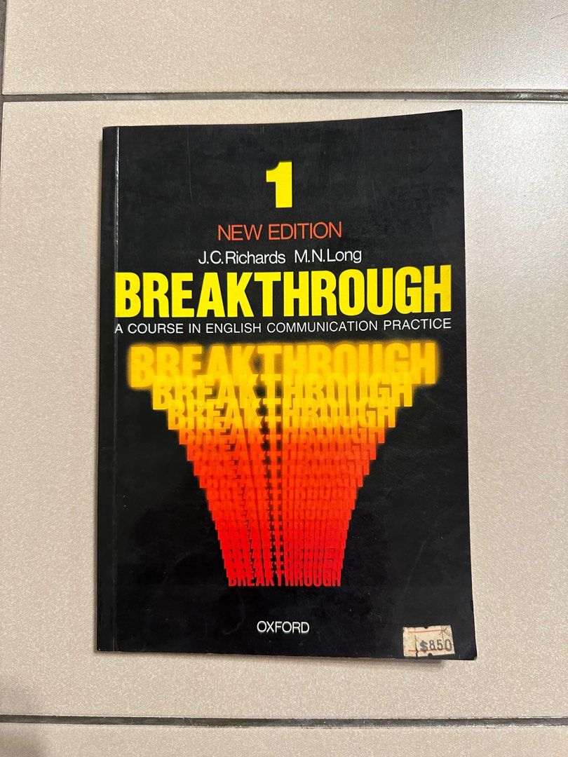 Oxford - Breakthrough (A Course In English Communication Practice) 1 New Edition - Textbook ...