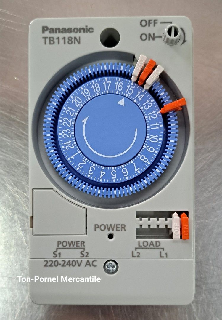 PANASONIC TB118NE7 TIMER SWITCH, Commercial & Industrial, Construction ...
