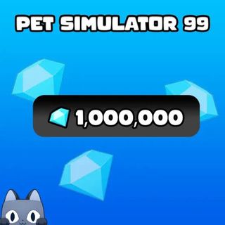 1MILLION GEMS / PET SIMULATOR 99 / PS99 / PETSIM99 /PET SIMULATOR ...