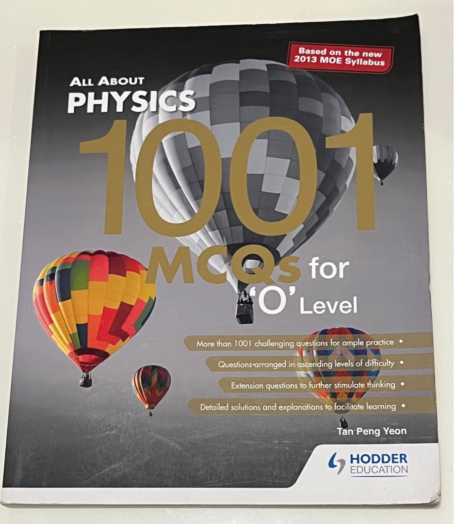 Physics 1001 Mcqs O Level Hobbies And Toys Books And Magazines 