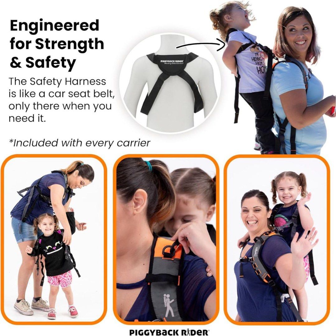 Piggyback Rider Toddler Carrier Backpack - SCOUT Standing Child Carrier ...