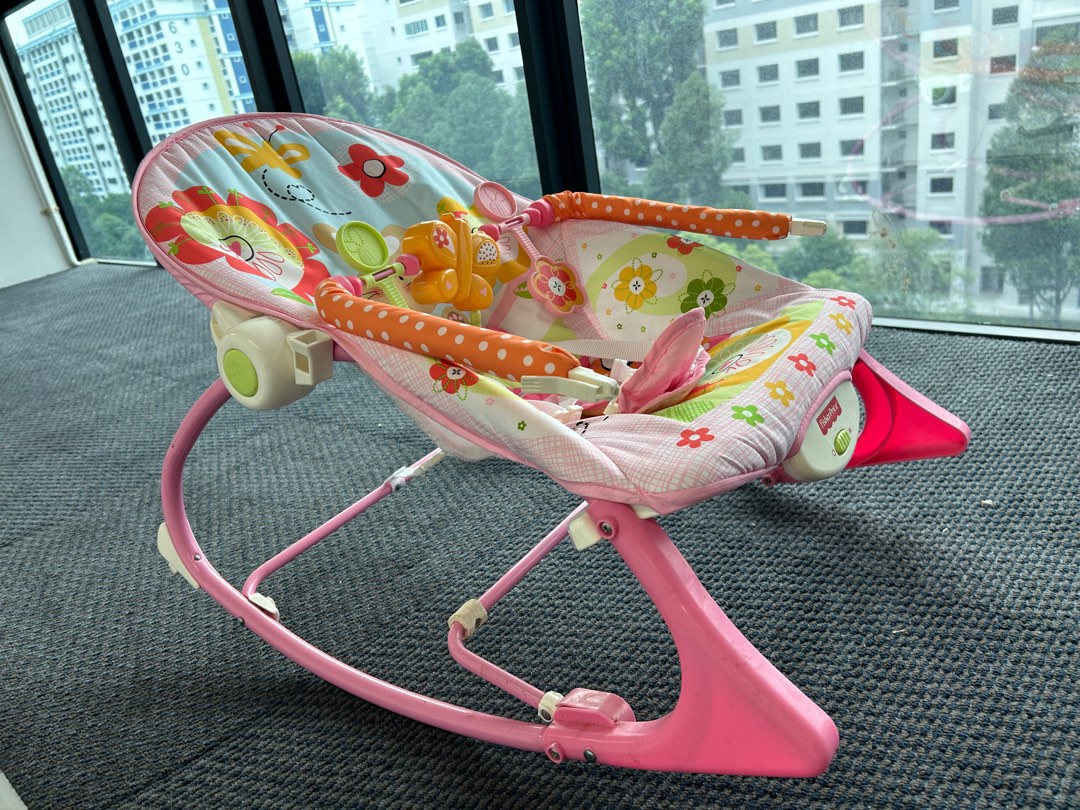 Pink rocker, Babies & Kids, Baby Nursery & Kids Furniture, Other Kids ...