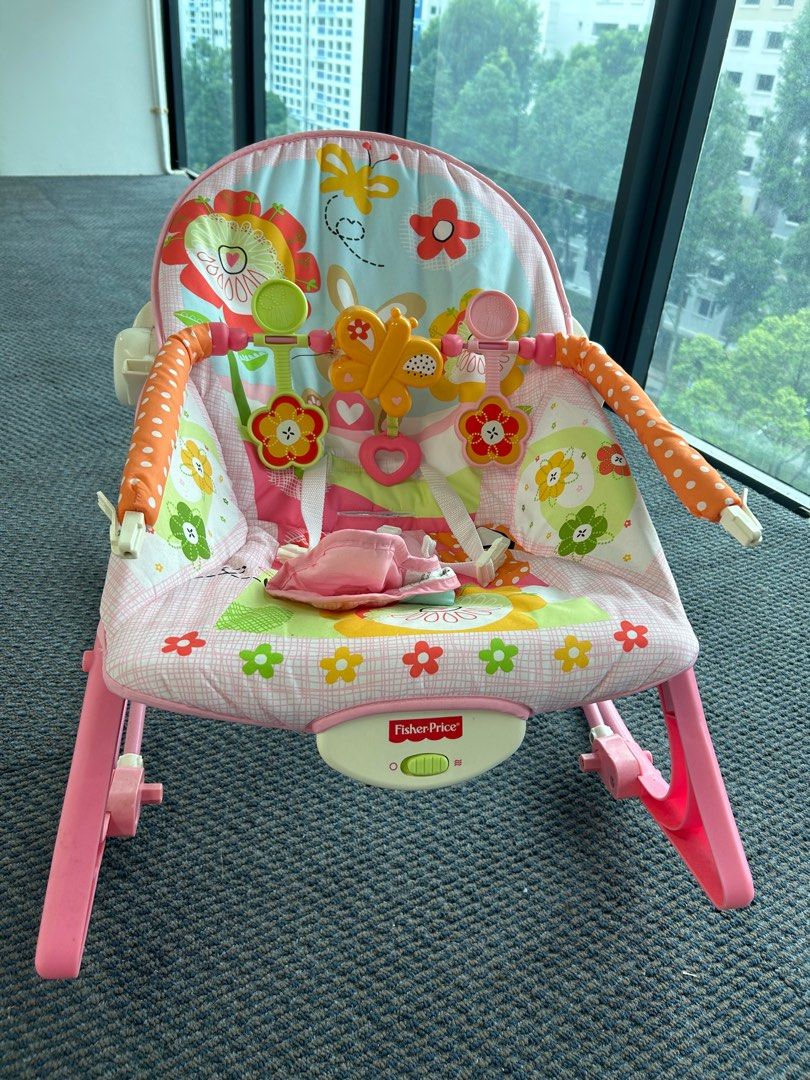 Pink rocker, Babies & Kids, Baby Nursery & Kids Furniture, Other Kids ...