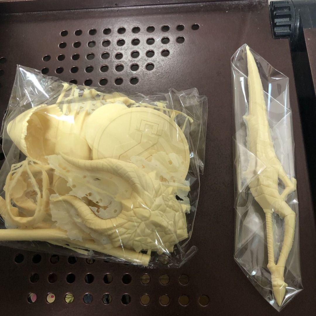 Pinky Street Monster Hunter Crimson Fatalis Custom Parts Garage Kit ...