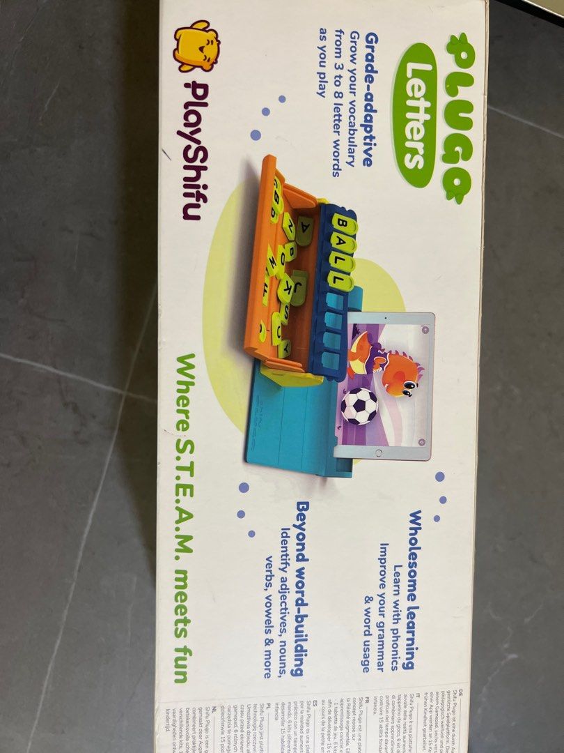 Pluto Letters by PlayShifu, word alphabet latter educational STEM toy ...