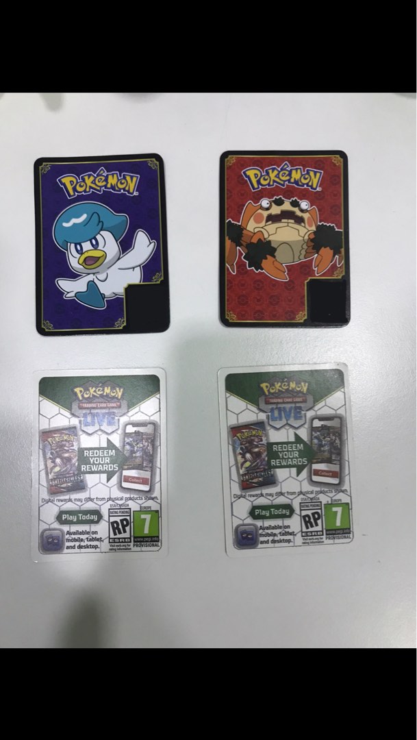 Pokemon Digi Cards 2023 And 2021, Video Gaming, Gaming Accessories ...